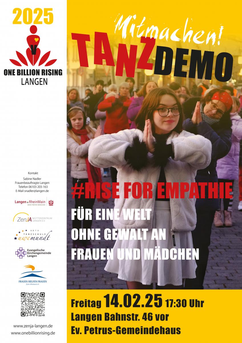 Aktion „One Billion Rising“ am 14. Februar